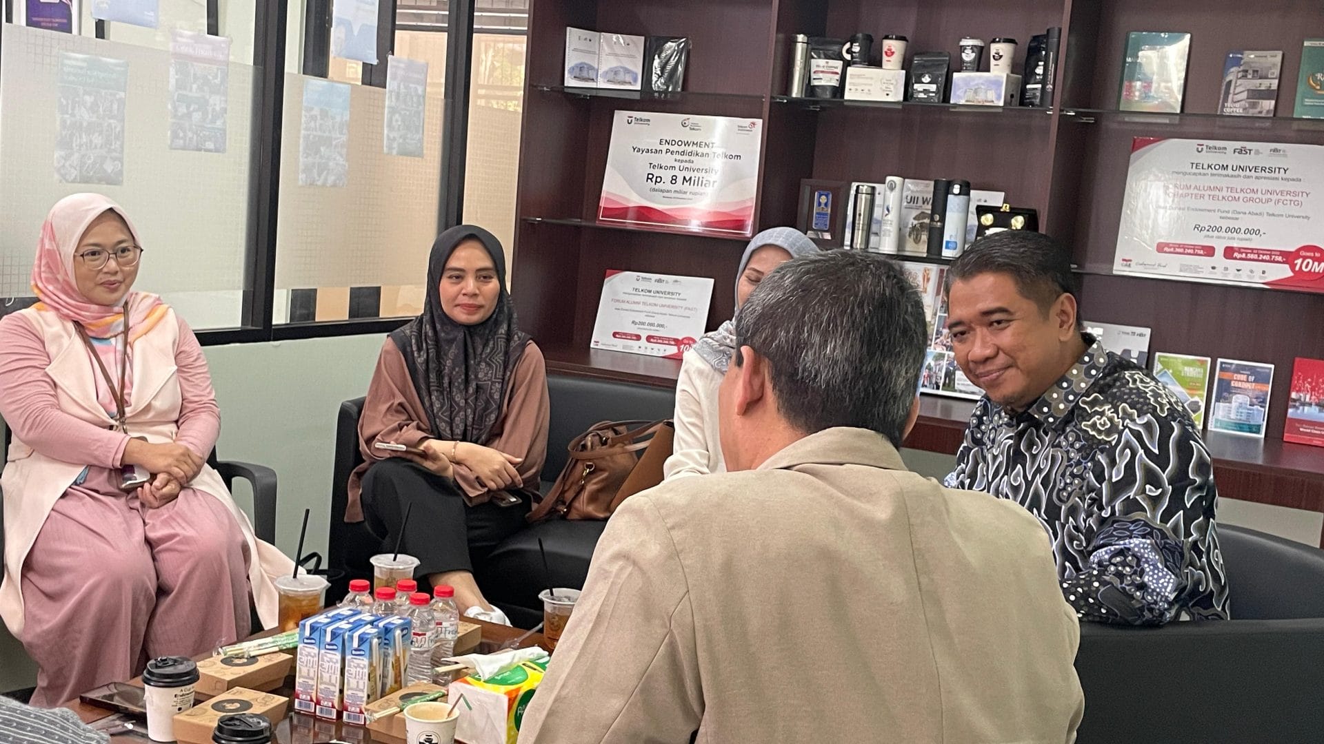 Inisiasi Kerjasama Antara Telkom University dan Bank Muamalat Indonesia – Website Direktorat PDA